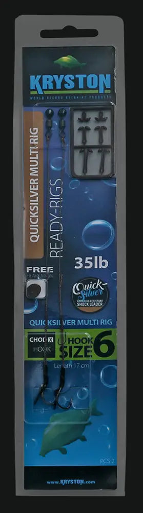 Kryston Carp Fishing Rig Quicksilver Multi-Rig Carpfishing Tackle