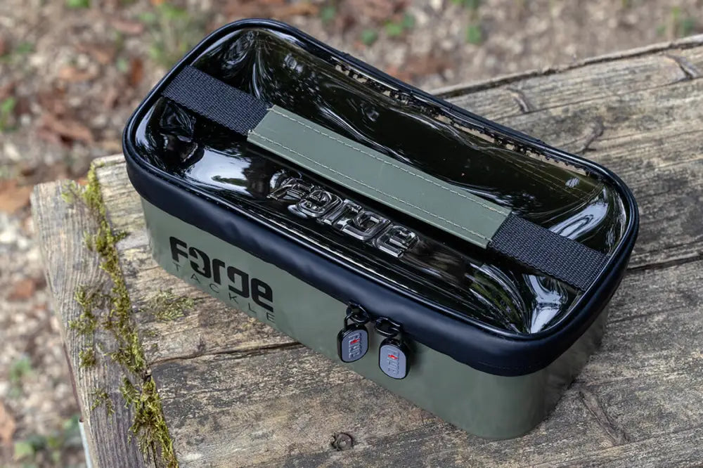 Forge Carp Fishing Tackle Equipment EVA System Pouch Waterproof Zipper
