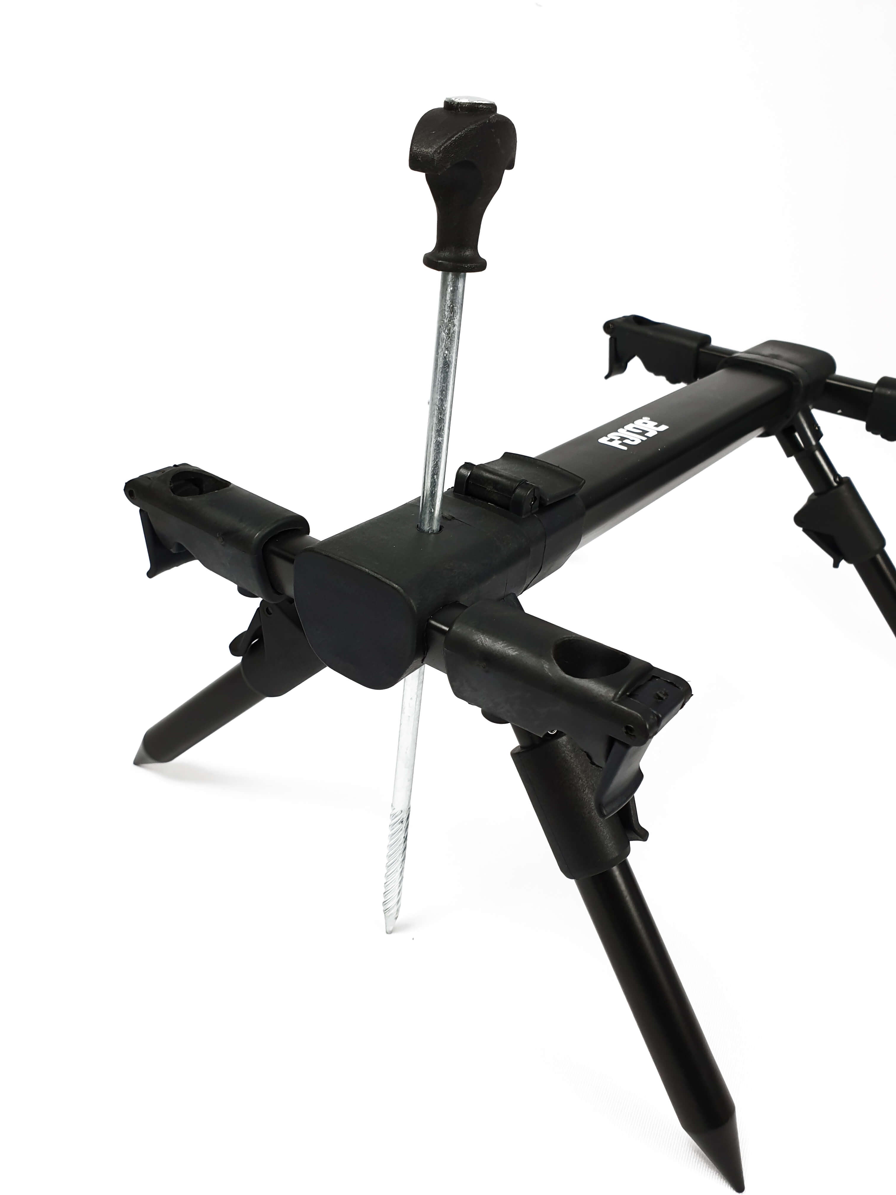 Forge Carp Fishing Tackle Equipment Mini Rod Pod X 2 Rods Carp Gear